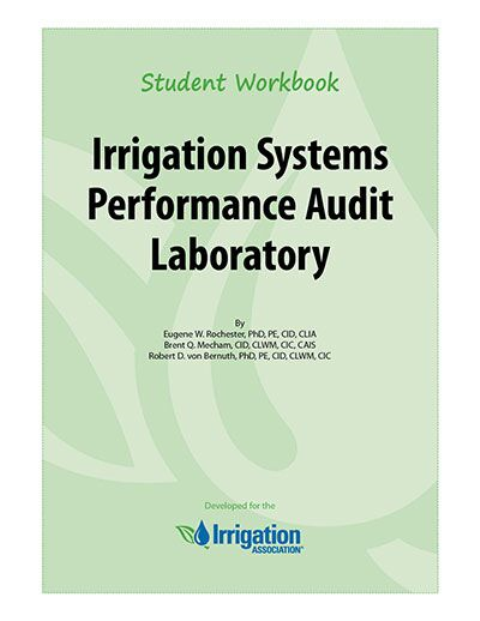 Irrigation Systems Performance Audit Student Workbook